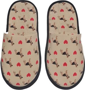 Generic Chaussures De Maison Berger Pantoufle Pour Femme Et Homme Fuzzy Pantoufles Antid&eacute;rapantes Shoes Pour Chambre &Agrave; Coucher F&ecirc;te Hiver M