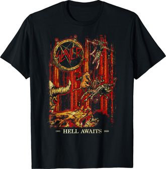 Slayer Hell Awaits Anniversary Cover T-Shirt
