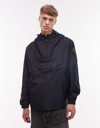 Napapijri Anorak - Noir-Bleu