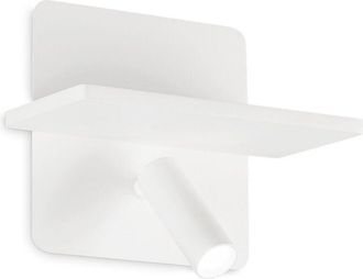 Ideal Lux Piano 2-flammiges LED-Leselicht Wei&szlig;, eingebauter Schalter, 3000 k, nicht dimmbar - Ideal Lux