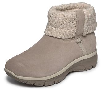 Skechers Femme Easy Going-Cozy Weather 2 Suede Hands Free Slip-ins Bottine, Taupe, 39.5 EU