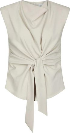 Neo Noir Femme, Blouses et Chemises, Beige, Taille: 46 FR Ellis Blouse