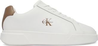 Calvin Klein Sneakers Calvin Klein Chunky Cupsole Laceup Lth YM0YM01344 Wei&szlig;