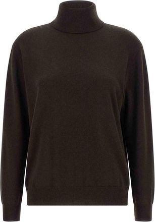 Brunello Cucinelli Rundhalspullover - Braun