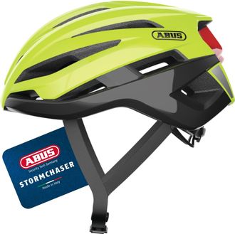 ABUS Rennradhelm StormChaser - Leichter und komfortabler Fahrradhelm für professionellen Radsport für Damen und Herren - Gelb, Größe L