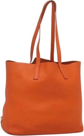 Prada Damen, Pre-Owned, Orange, ONE SIZEGröße