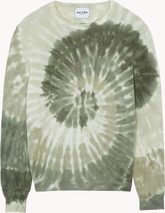 Kujten Pull cachemire col rond tie & dye - Pull Pitt Sunny