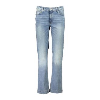 Guess High Rise Bootcut Jeans mit Washed-Effekt - - Jeans - Damen - Blau - W26 L32