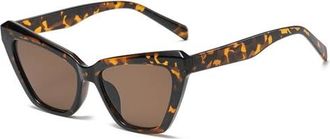 Generic Lunettes De Soleil D&eacute;coratives For Femmes, Lunettes De Soleil Polaris&eacute;es For Hommes, Lunettes De Soleil De Sport Et De Vacances(Brown)