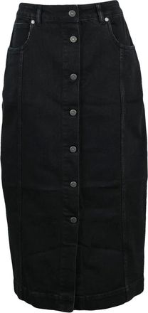 Golden Goose Femme, Jupes, Noir, Taille: 38 FR Christine Denim Skirt