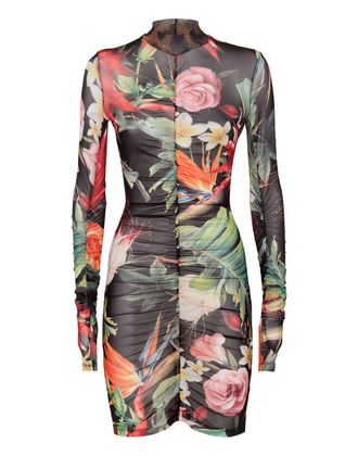 Philipp Plein Minikleid Flowers