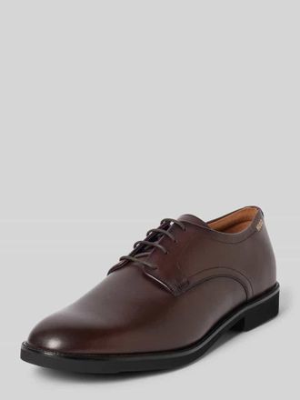 HUGO BOSS Schn&uuml;rschuhe aus echtem Rindsleder Modell Ginsby_derb_lt