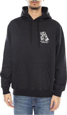 Vans Homme, Sweatshirts et sweats &agrave; capuche, Noir, Taille: L Pullover Sweat &agrave; capuche