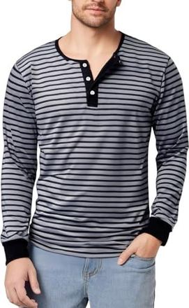 Generic Chemise basique d&eacute;contract&eacute;e pour homme, coupe classique, boutonn&eacute;e, coupe classique, l&eacute;g&egrave;re et respirante, t-shirts dext&eacute;rieur, gris, 3XL
