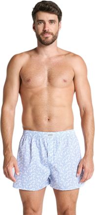 Jockey Everyday Boxer Woven - Baumwoll Boxershorts Herren im 2er Pack, Unterhose mit Eingriff und Knopf, atmungsaktive Unterwäsche für Männer, weicher Komfor