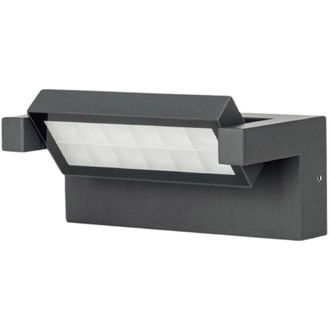 Trade Shop Applique Tilting Wall Technologie Externe 21w Cct 3 Hue Light Ip65 472-3c Gris