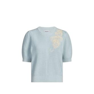 Object Pull &agrave; manches courtes en coton