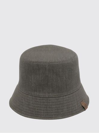 Brunello Cucinelli Hut Damen Farbe Grau
