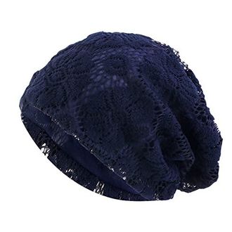 Generic Bonnets Chemo pour Femme en Dentelle - &Eacute;t&eacute; - Beanie - Foulard - Turban - Super Doux - Coiffe - Wraps - Bonnet - Kappe pour Perte de Cheveux, Cancer, C