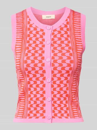 Suncoo Strickweste aus Viskose-Mix Modell GABLESI