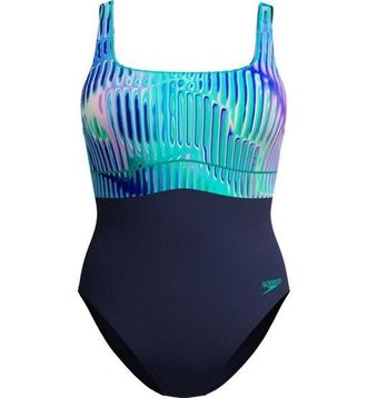 Speedo Shaping Contour Eclipse Printed W - Badeanzug - Damen