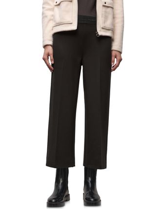 Street One Wide Leg Hose Darkest Brown 36