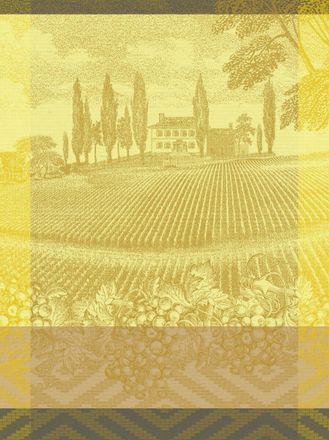 Le Jacquard Fran&ccedil;ais Geschirrtuch - VIGNOBLE Gelb