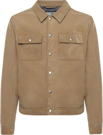 Maison Margiela Homme, Vestes, Beige, Taille: S Trucker Denim Jacket