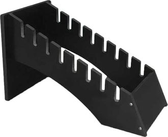 Generic Fliesenst&auml;nder, 8-lagiger Vertikaler Bodenst&auml;nder Mit Schlitzen, Fliesenaufbewahrung In Ausstellungshallen, for Ausstellungsr&auml;ume Von Einzelhandelsges