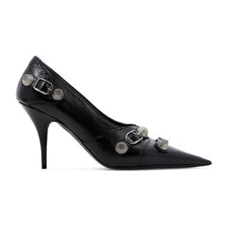 Balenciaga Schwarze Lederpumps mit Absatz - - Shoes - Damen - Schwarzk - 37 EU