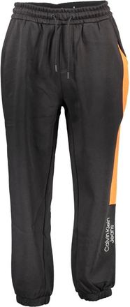 Calvin Klein Homme, Pantalons, Noir, Taille: M Pantalon Homme Noir Sportif Brod&eacute;