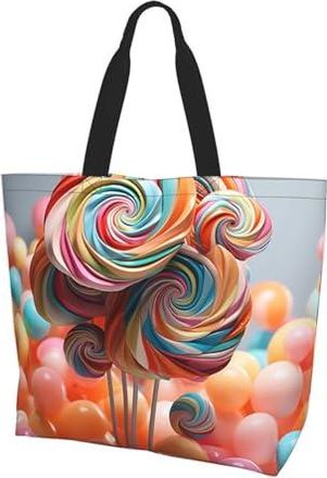 Generic Sucette Sac A Main Femmes D&eacute;contract&eacute; Sacs R&eacute;utilisable Sac Fourre-Tout Pour Gym Quotidienne Shopping