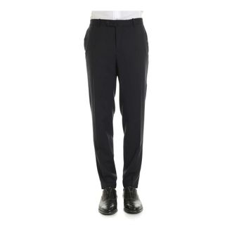 Incotex Wollflanellhose - - Trousers - Herren - Blau - L