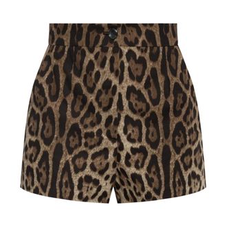 Dolce & Gabbana Damen, Shorts, Braun, SGr&ouml;&szlig;e