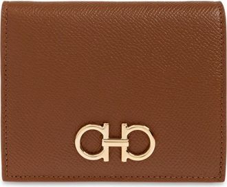 Ferragamo Gancini Faltportemonnaie - - Accessories - Damen - Braun - ONE SIZE