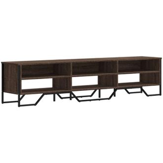 vidaXL Vidaxl - TV-Schrank Braun Eichen-Optik 180x34x41 cm Holzwerkstoff