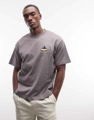 XLARGE T-shirt &agrave; logo urbain - Anthracite-Gris