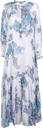Marella Robe Au Genou - Bleu Clair