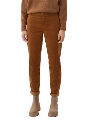 s.Oliver Damen Hosen lang, Brown, 36W / 30L EU