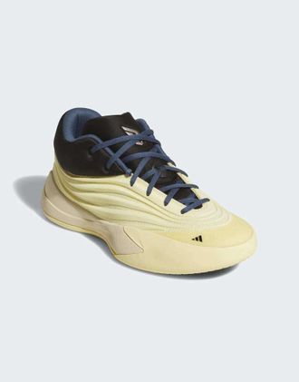 adidas adidas Performance - Dame X - Chaussures - Jaune p&acirc;le/noir