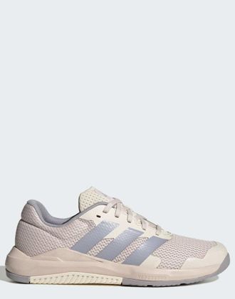 adidas chaussures dentra&icirc;nement Dropset base en mauve argile / gris glory-Marron