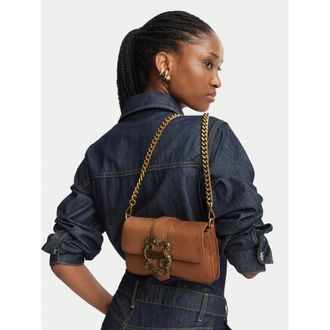 Just Cavalli Handtasche Just Cavalli Iconic Snakes 81RA4BA7 ZSE74 Braun