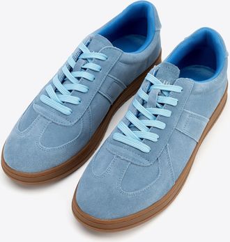 Wittchen Herren-Sneaker aus blauem Wildleder