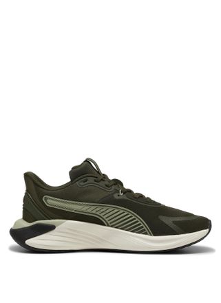 Puma Unisex Pwr Hybrid Tr Crosstrainer, Dark Olive Lux Army Glowing Red Warm White, 44.5 EU