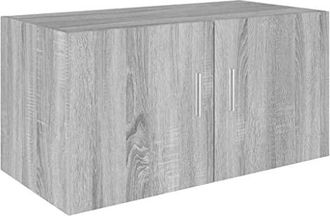 vidaXL Armoire murale Sonoma gris 80x39x40 cm Bois d ingénierie