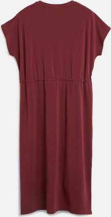 s.Oliver Midikleid Kleid Jerseykleid in Midil&auml;nge mit Tunnelzug