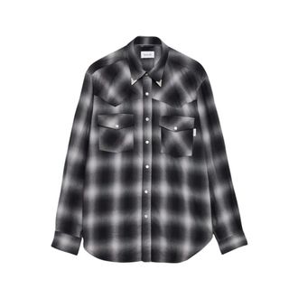 Amish Texaco Hemd - - Shirts - Herren - Schwarzk - XL