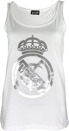 Real Madrid Damen Woman Tee Nº 1 Unterhemd, weiß, L/XL
