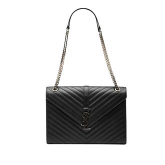 Saint Laurent Sac The Envelope Bag Pre-owned - Femme - Pre-owned - Noir - Taille: ONE Size
