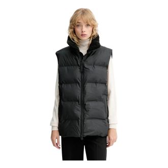 Rains Alta Vision Puffer Vest - - Jackets - Damen - Schwarzk - S